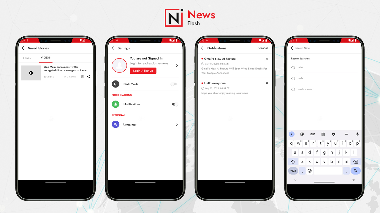 News Blog flutter mobile app with admin panel by MahardhiThemes | CodeCanyon